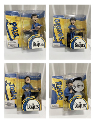 The Beatles McFarlane Toys Action Figures, Ringo Paul George And John ...