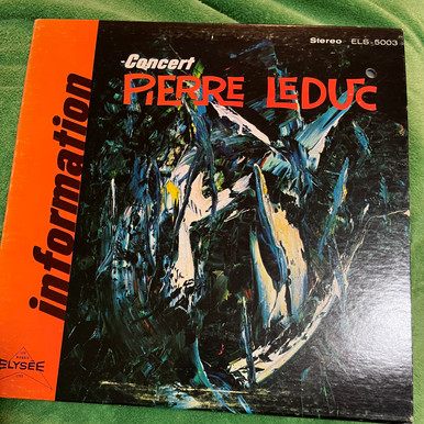 Pierre Leduc - Information (1966 Canadian Jazz Classic) - The Record Centre