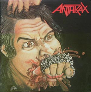 Anthrax – Fistful Of Metal (LP used Canada 1984 white labels NM/VG+)