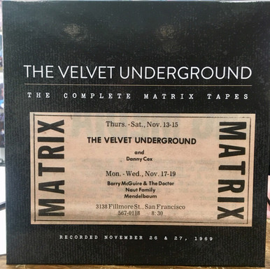 The Velvet Underground – The Complete Matrix Tapes (8LP box set used ...