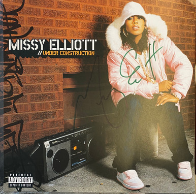 Missy Elliott - Under Construction (Signed, 2023 reissue, yellow vinyl ...