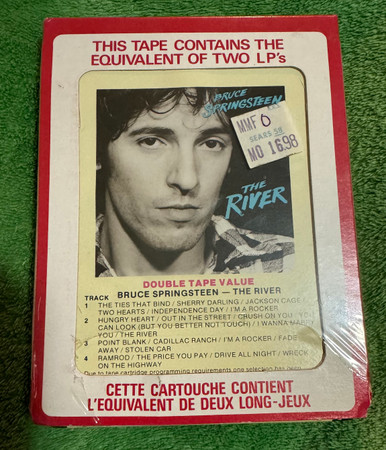 Bruce Springsteen - The River (1980 Sealed 8 Track Tape - Incredible ...
