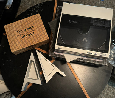 Technics SL-10 Turntable with Original Box, Manual and SH-B10 Stands ...