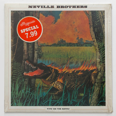 Neville Brothers - Fire on the Bayou (EX / EX, still in shrink)