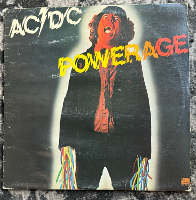 AC/DC - Powerage (1978 Red Translucent Vinyl EX/G) - The Record Centre