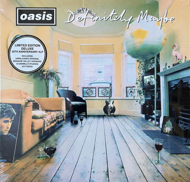 Oasis - Definitely Maybe (30th anniversary 4LP Boxset) - The Record Centre