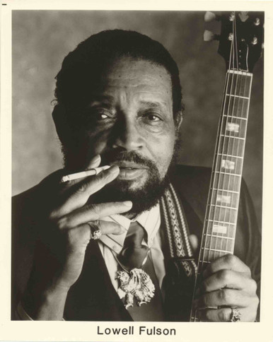 Lowell Fulsom 8x10 inch black and white promotional photo