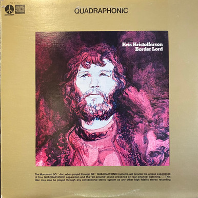Kris Kristofferson - Border Lord (1972 USA, Quadraphonic, VG+/VG+ ...