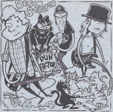 Resin Scraper - Duh Factor (1994 7” NM/NM Limited Edition Numbered ...