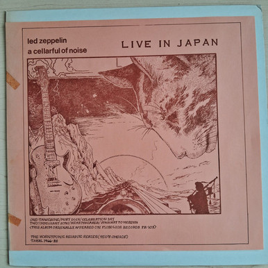 Led Zeppelin – A Cellarful Of Noise - Live In Japan (LP used US 1975 ...