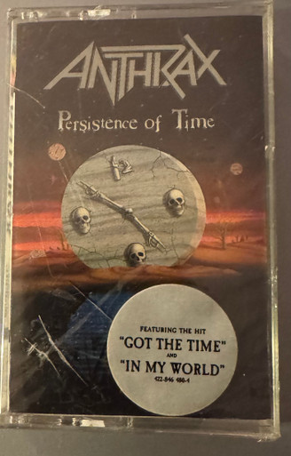 Anthrax - Persistence Of Time (1990 Sealed Cassette) - The Record Centre