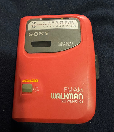 Sony Walkman -Model WM-FX103 Fully Reconditioned See Description - The Record Centre