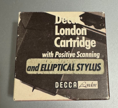 Decca London ffss Eliptical Cartridge in Original Packing/Box/Booklet ...