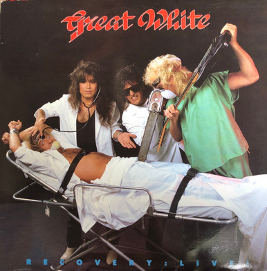 Great White - Recovery: Live! (NM-/VG+) (CAN, 1987) - The Record Centre