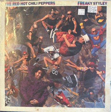 The Red Hot Chili Peppers - Freaky Styley (1985 Canada, VG-/G+) - The ...
