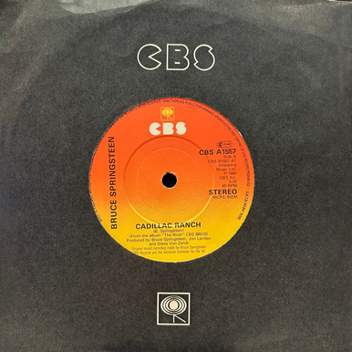 Bruce Springsteen - Cadillac Ranch 7” (1981, UK, VG+/VG+) - The Record ...