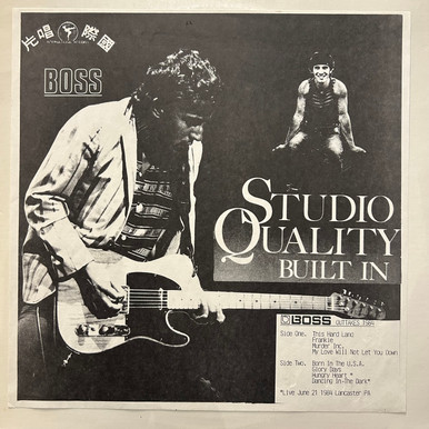 Bruce Springsteen - Studio Quality Built In (1986, EX/EX) - The Record ...