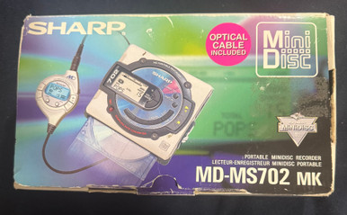 Sharp MD-MS702 MK MiniDisc Player/Recorder - The Record Centre