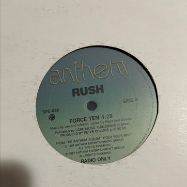 Rush Force Ten (Radio Promo) - The Record Centre