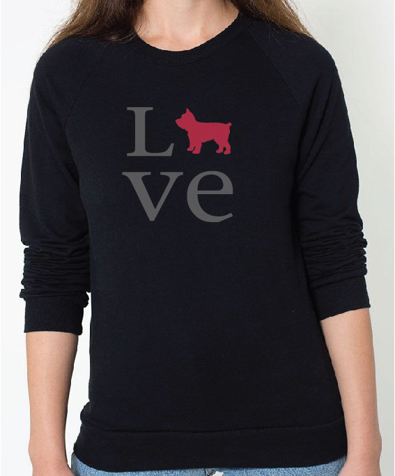 Unisex Love Yorkie Sweatshirt - Righteous Hound