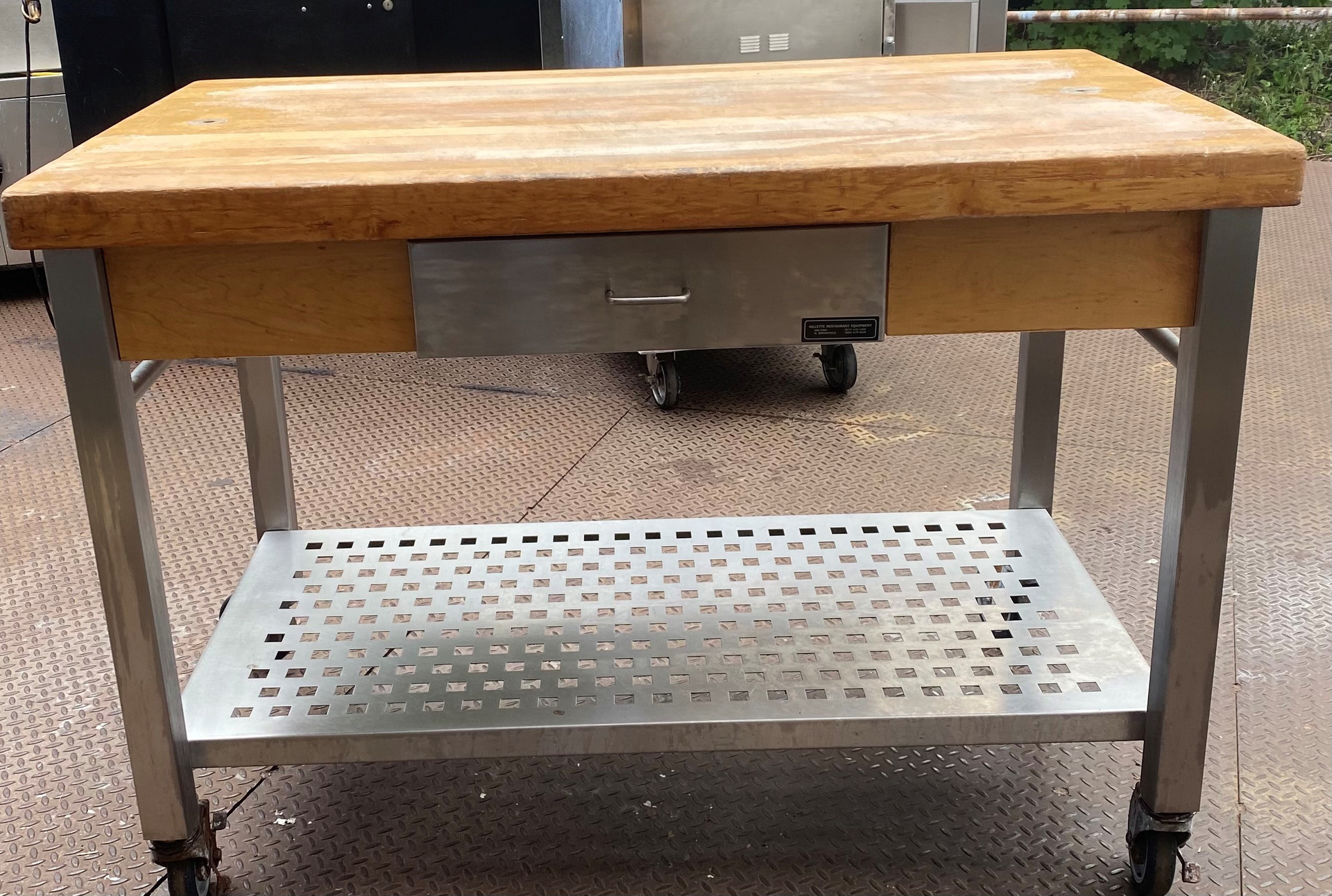 Products - WORKTABLES - Stainless Steel - Butcher Block - Etc ...