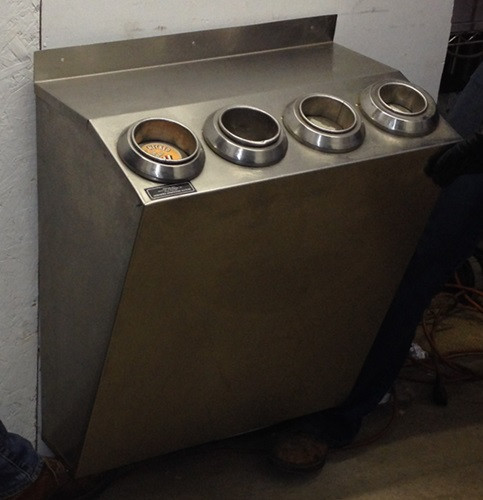STAINLESS STEEL CUP DISPENSER - Gillette Restaurant Equipment