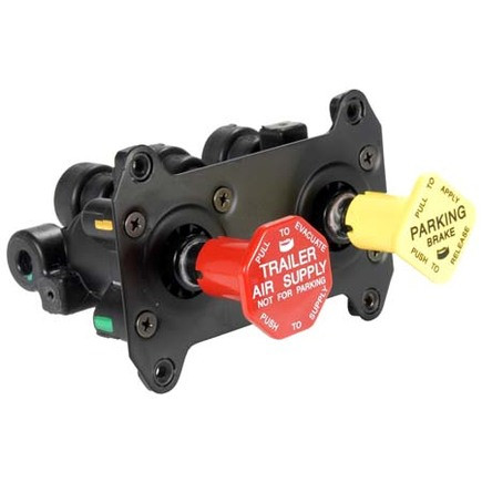 Air Brake Parts - Dash Parking / Emergency Brake Valves and Parts ...