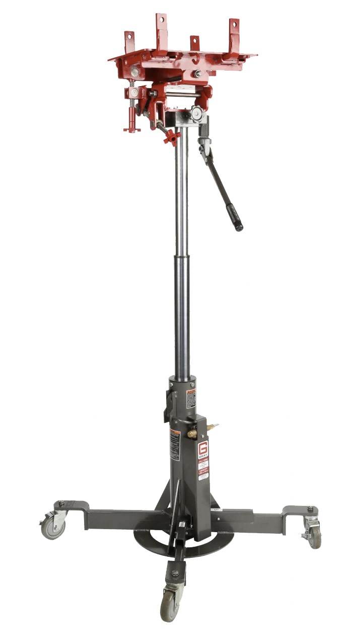 Gray HTJ-1200 Hi-Rise Transmission Jack- Two Stage- 1,200lb Capacity