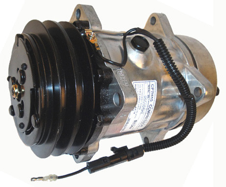 A/C Compressor- Sanden/Sankyo FLX7- Dual V Pulley- Replaces 4434 ...