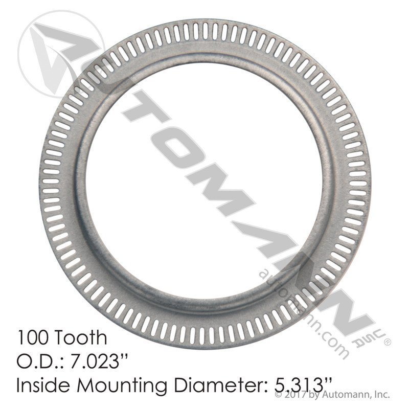 ABS Tone Ring for Gunite Style Steer Hub- replaces W1374 - Triple "R ...