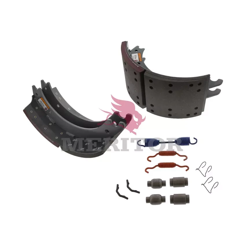 4707 Q Plus Reman Brake Shoe Kit- 21k Lining- Meritor Platinum Shield ...
