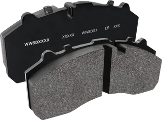 Bendix Brake K297277 Bendix ABD22X Standard Duty OE Air Disc Brake Pad ...