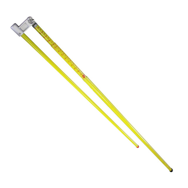 Automann 571.SLMS1 Telescoping Load Measuring Stick- 15', Safety Yellow