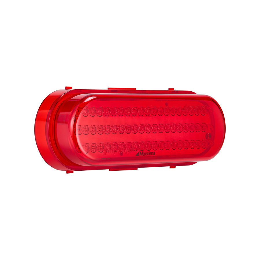 Maxxima M63100R Maxxima M63100R 6" Oval LED Stop / Tail / Turn Lamp- Red