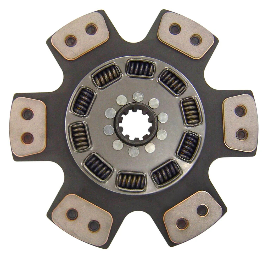 15.5" x 2" EZ Pedal Type Clutch, "The Beast" 10 Spring, 6 Paddle, 2250 ...