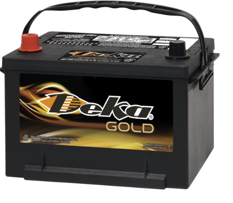 Deka 658MF Deka Gold Group 58 Battery- 580CCA 658MF