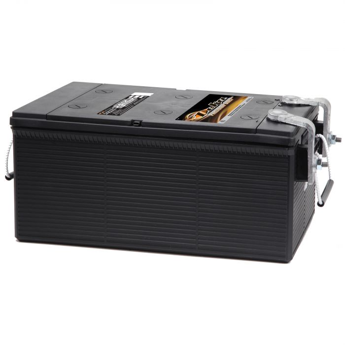 Deka 908D/FT979 Deka Commercial Group 8D Battery w/ Top and End ...