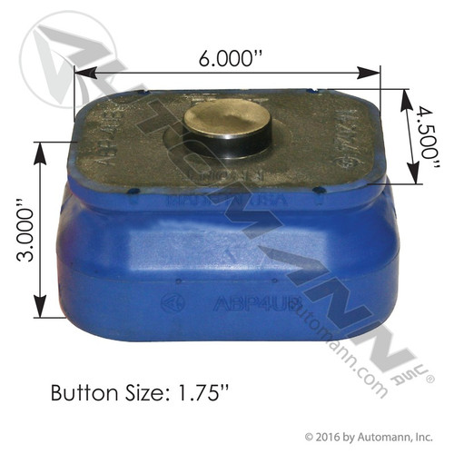 Mack Upper Suspension Insulator- Poly- replaces 25115012