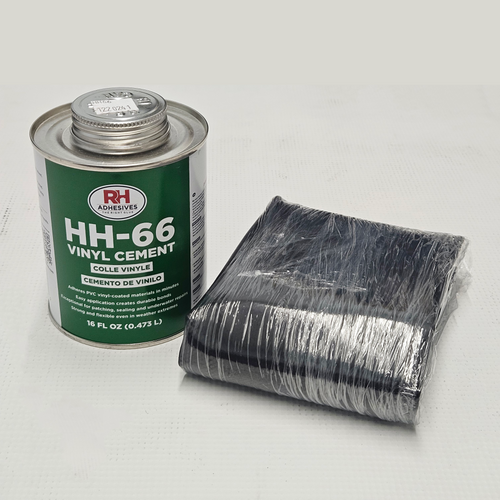 US Tarp 15452 Vinyl Tarp Repair Kit w/ 2' X 2' Vinyl Patch