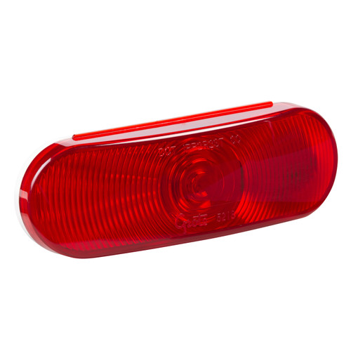 Grote 52182 6" Oval Stop / Tail / Turn Lamp-Red- Incandescent- Economy ...