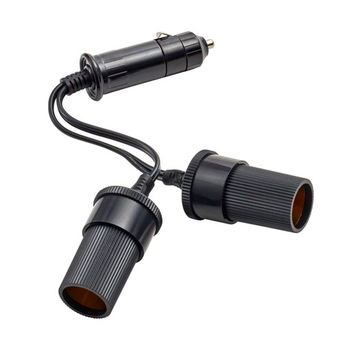 RoadPro RP-223 Dual Cigarette Lighter Socket Adapter