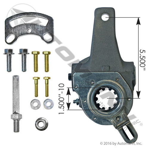 Haldex Type SS Automatic Slack Adjuster- 1.5"-10 Spline, 5.5" Arm ...