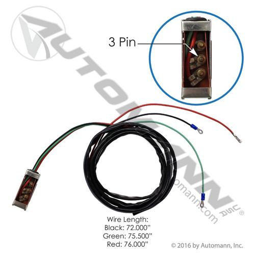 Eaton Two Speed Axle Switch Harness- replaces 38810 - Triple "R" Truck ...