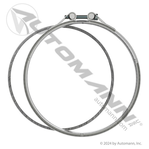 Detroit DPF Band Clamp and Gasket Kit- replaces A0004902241 - Triple "R ...