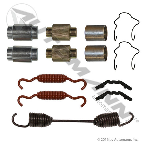 Brake Hardware Kit for 16.5" Meritor Q Shoes (4514 / 4524)- Automann ...