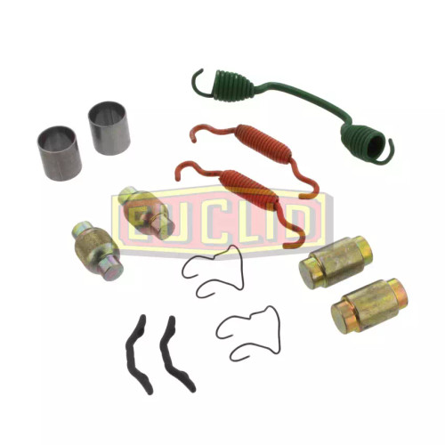 Euclid E-9644 Brake Hardware Kit for 16.5" Meritor Q+ Shoes (4514, 4524 ...