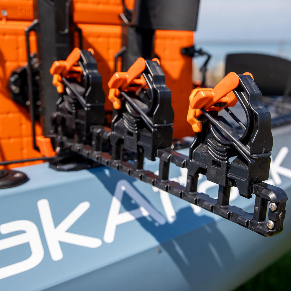 YakAttack® SideStage Rod Rack Horizontal Rod Stager - Kayak Fishing Gear