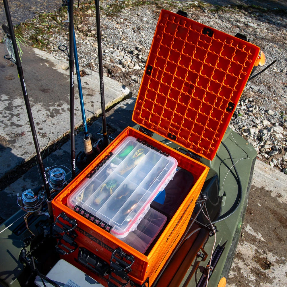 YakAttack 13x16 ShortStak Upgrade Kit for BlackPak Pro, Orange