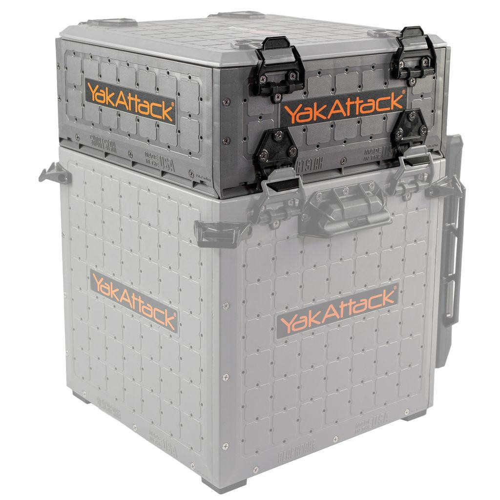 YakAttack 13x13 ShortStak Upgrade Kit for BlackPak Pro, Battleship Grey