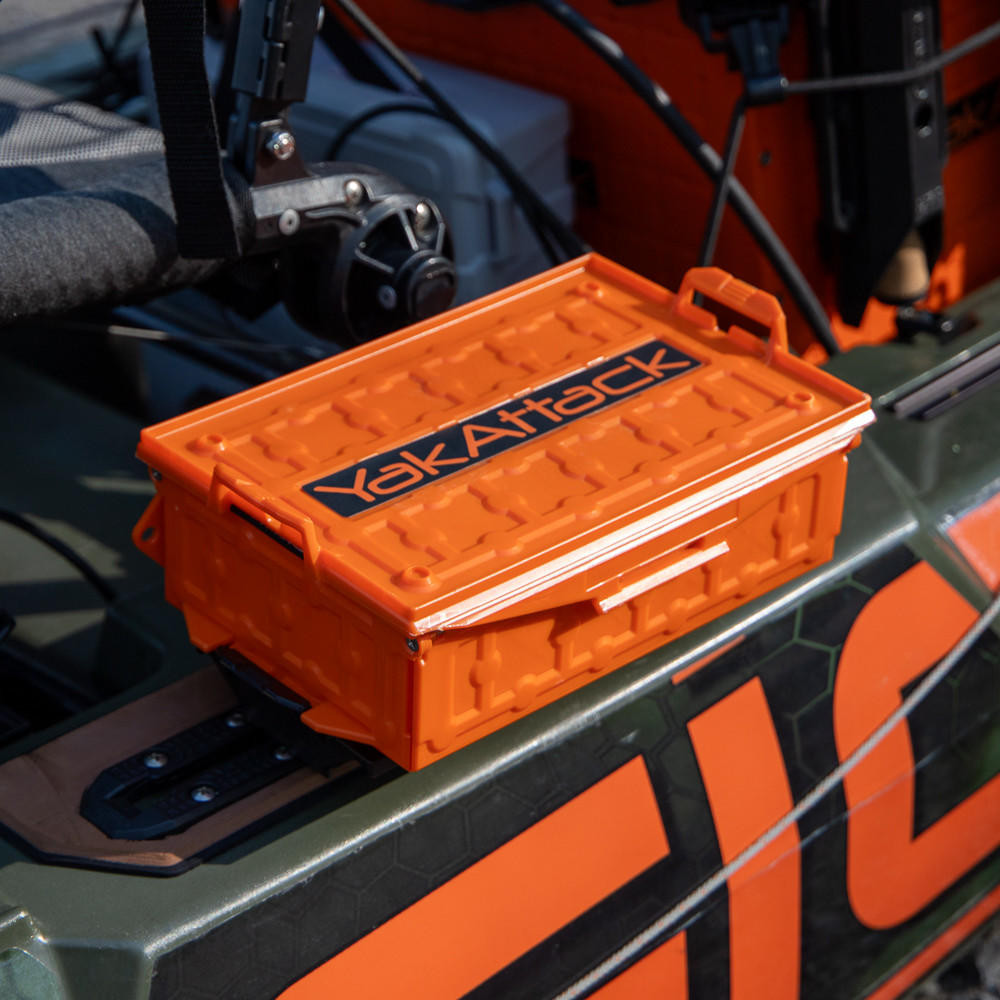YakAttack® - TracPak Combo Kit in Orange, Two Boxes and Track Mount ...